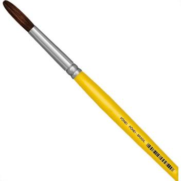 Pincel Redondo Pelo Ponei Compel - 10 - Kit C/6 Pecas - PINCEIS COMPEL ...