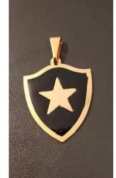 Pingente Estrela Solitária Botafogo Glorioso Banhado - sem marca ...