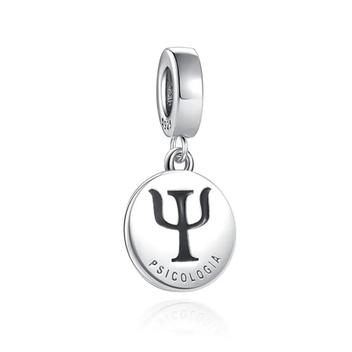 Pingente Pandora Feminino Banhado a Prata 925 - Pulseira com Contas e ...