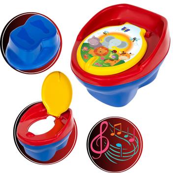 Pinico Infantil Menina Menino Musical Troninho Bebê Assento Redutor ...