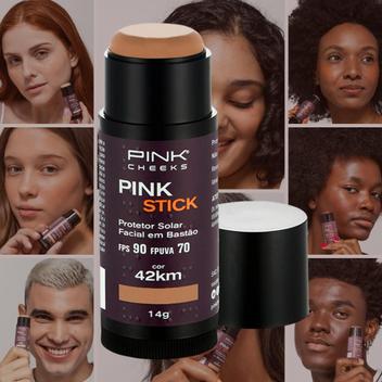 Pink Stick FPS90 FPUVA70 - 42km 14g Protetor Solar Filtro Solar Facial ...