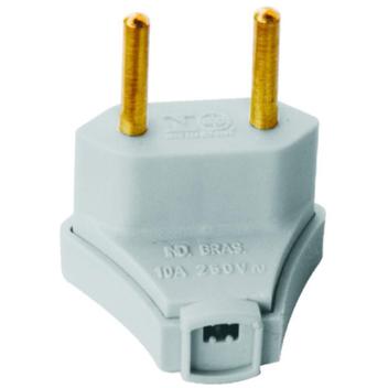Pino Plug Triangular 2 Polos 10A 250V Perlex - Plugs e Adaptadores ...