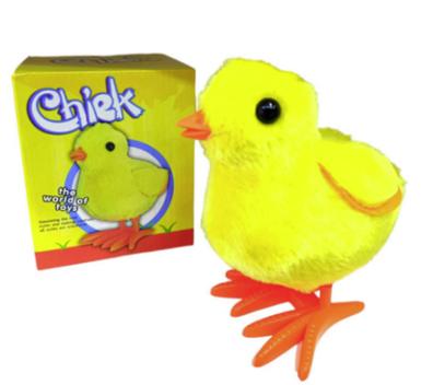 Pintinho Grande de Pelúcia A Corda Pula/ Anda - chiek - Bonecos ...