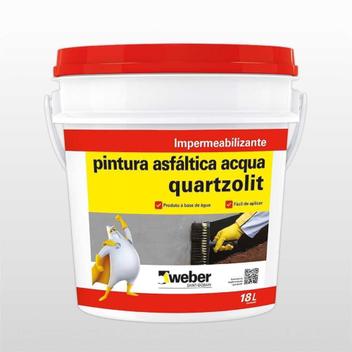 Pintura Asfáltica Acqua Quartzolit 18.0lt - ANCHORTEC QUARTZOLIT ...