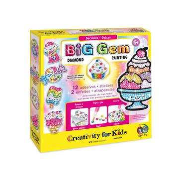Pintura Com Diamante Docinhos Kids Faber Castell - Material Escolar ...