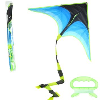 Pipa Raia Papagaio Grande com Linha E Rabiola Reforçado Vareta Fibra e ...