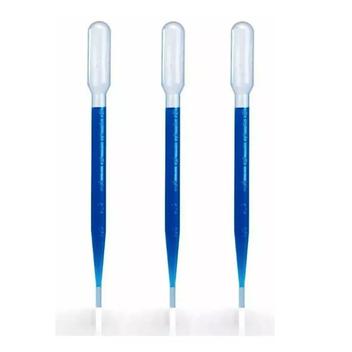 Pipeta Pasteur Graduada Descartável 1 ml Não Estéril (CRAL) - 500 Unidades - Cralplast ...