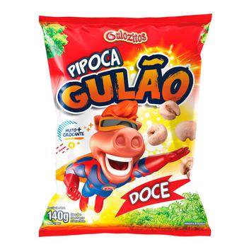 Pipoca Doce Gulão 140g - Gulozitos - Pipoca Doce - Magazine Luiza