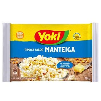 Pipoca Para Microondas Sabor Manteiga Yoki 100g - Pipoca de Micro-ondas - Magazine Luiza