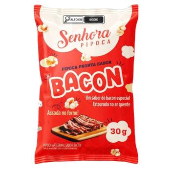 Pipoca Pronta Sabor Bacon Senhora Pipoca 30G - Pipoca Pronta - Magazine ...