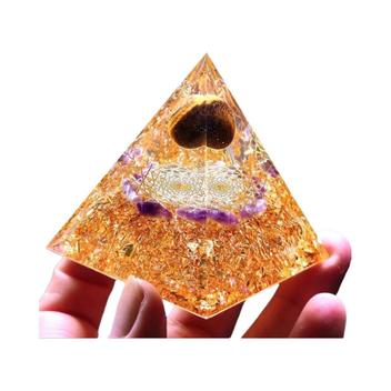 Pirâmide de Orgonita Ametista - Gerador de Energia para Cura e Reiki ...