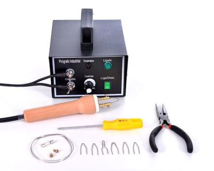 Pirógrafo Profissional Industrial 80 Watts Bi-volt - Center-ti ...