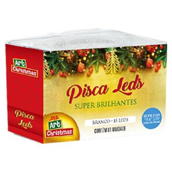 Pisca 15 leds branco 2m a pilha - Vai de Tech - Pisca Pisca - Magazine ...