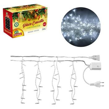Pisca cascata 150 led 4,75m branco 220v - INFINITYLED18 - Cascata de ...