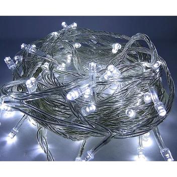Pisca Pisca Fio Transparente Fixo 100 Leds Branco Externo 220V ...