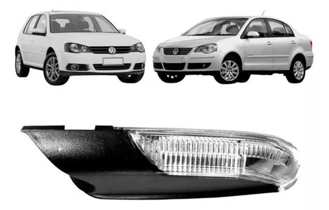 Pisca Seta Retrovisor Golf Polo 2007 A 2011 Metagal Esquerdo - Pisca de ...