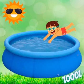 Piscina 1000L Estrutural Segura Para Toda Família - Relet - Piscina ...