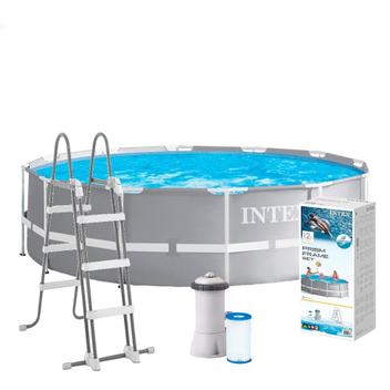 Piscina Estrutural Prism 8.592L + kit 26715 Intex - Piscina Estruturada ...
