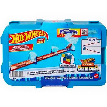 Pista Hot Wheels Caixa Track Builder Ice Crash HNJ66 HKX40 - Mattel ...