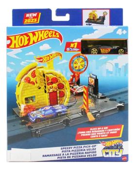 Pista Hot Wheels Pizzaria Veloz C/ Carrinho Hmd53 Mattel - Pistas de ...