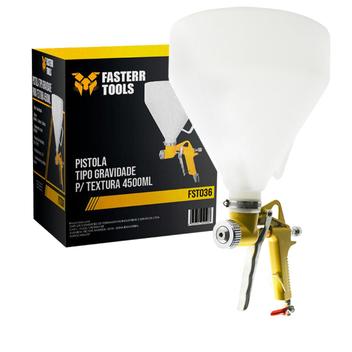 Pistola Projetora Tipo de Gravidade para Textura 5L Faster - FST036 ...