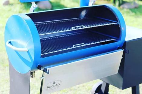 Pit Smoker Defumador Tennessee Chapa E Grill Inox Cap. 20kg - Deretti ...