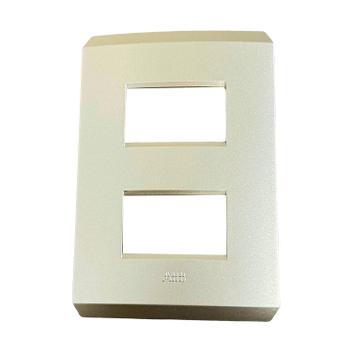 Placa 2 Postos Separados 4X2 Cava Step N43722-Cv Abb - Conexões Elétricas e Acessórios ...