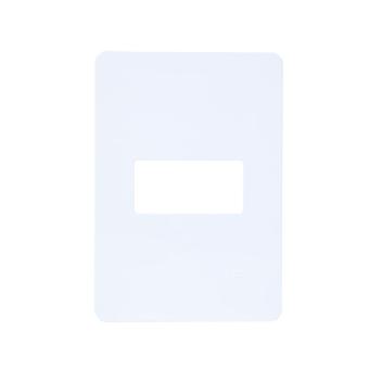 Placa 4x2 1 Modulo Horizontal N1371.1 BL Branca Linha Unno ABB - Conexões Elétricas e Acessórios ...