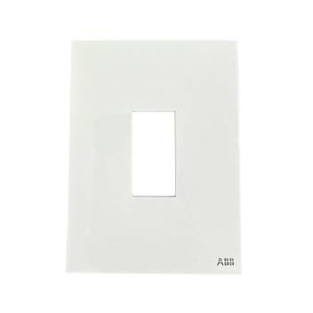 Placa 4x2 Posto Vertical Branco Zenit Abb - Conexões Elétricas e Acessórios - Magazine Luiza
