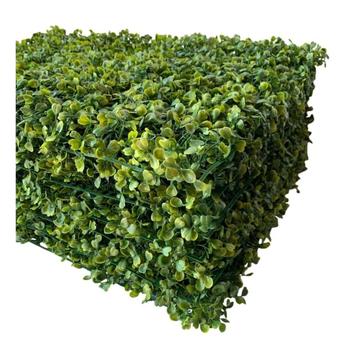 Placa Buchinho Artificial 40x60 Buxinho Muro Flor Grama samambaia ...