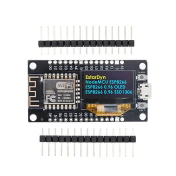 Placa de Desenvolvimento ESP8266 NodeMCU V3 com Display OLED de 0,96 Polegadas - Módulo WiFi ESP ...