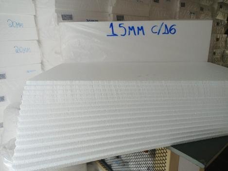 Placa de isopor 15 mm(EPS) Kit 1000x500x15 mm com 16 placas- Império ...