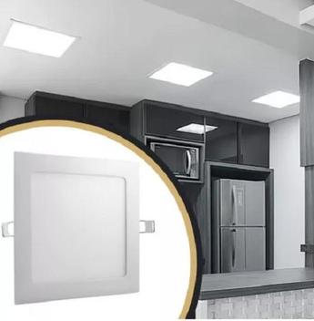 Placa de led emb qd 24w 6500k hitec - Painel de LED - Magazine Luiza