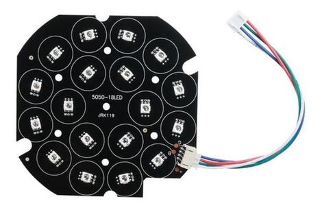 Placa De Led Para Reposição Com 12 Leds 3W Rgb Tri-Led Nf-E - Luminos ...