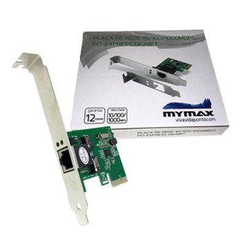 Placa de Rede 10/100/1000Mbps PCI Express Gigabit - Mymax - Placa de ...