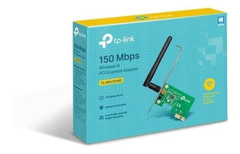Placa de Rede TP-Link TL-WN781ND 150Mbps PCIe - Alinee - Placa de Rede ...