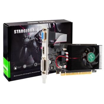 Placa de Video 4Gb GT730 Ddr3 128bit Vga/Hdmi/Dvi GT730-GRAPHIC Star ...