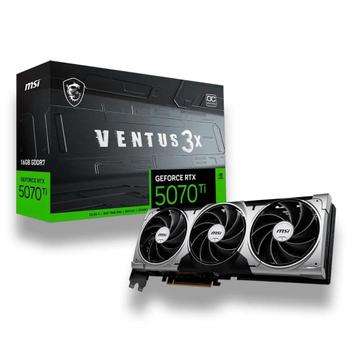 Placa de Video MSI Geforce RTX 5070 TI Ventus OC 3X 16GB - Placa de ...