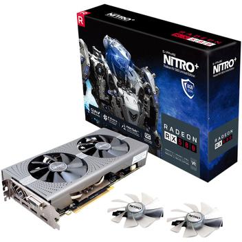 Placa de Vídeo Sapphire AMD Radeon RX 580 NITRO+ Limited Edition 8GB ...