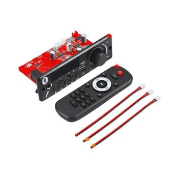 Placa Decodificadora MP3 Bluetooth 5.0 com Amplificador 2x75W 12V ...