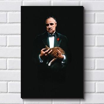 Placa Decorativa - O Poderoso Chefão 30X20Cm Em Mdf - R+ adesivos ...