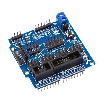 Placa Expansão V5.0 Shield Sensor Uno V5 Arduino Servo Lcd - Mj ...