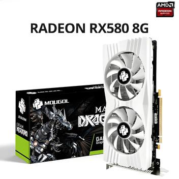 Placa Gráfica Radeon RX580 8G GDDR5 MOUGOL AMD Gaming PCIE3.0x16 HDMI ...