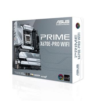 Placa Mãe Asus PRIME X670E-PRO Wi-Fi AM5 ATX DDR5 HDMI M.2 USB 3.2 - 90MB1BL0-M0EAY0 - Placa Mãe ...
