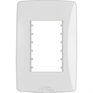 Placa Mectronic Petra 4X2 - 3 Modulos - 82003 - Módulo de Interruptor ...