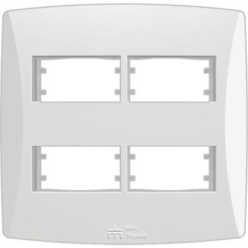 Placa Mectronic Petra 4X4 - 4 Modulos - 82044 - Módulo de Tomada ...