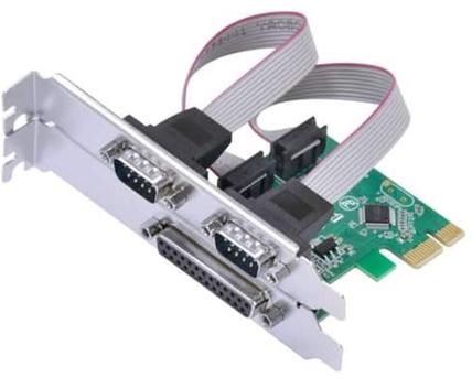Placa multiserial pci 02 seriais 1 pararela - kpe-702 - Jikatec - Peças ...