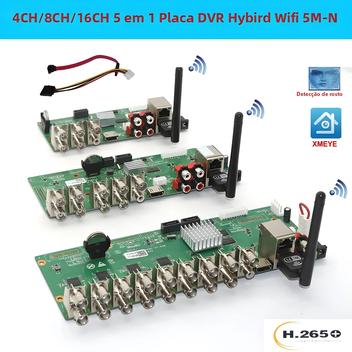 Placa Nvr Wi-fi 4ch 8ch 16ch, Placa Xmeye Ip Dvr Para Câmera De ...