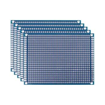 Placa Pcb Azul Protótipo Placas De Circuito Dupla Face 2x 8/3x 7/4x 6 ...