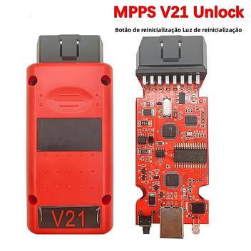 Placa PCB Red MPPS V21 Com Botão De Desbloqueio E Redefinição, Tokens ...